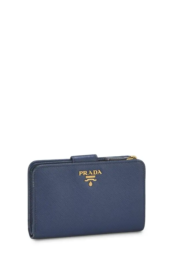 Prada Saffiano Compact Wallet