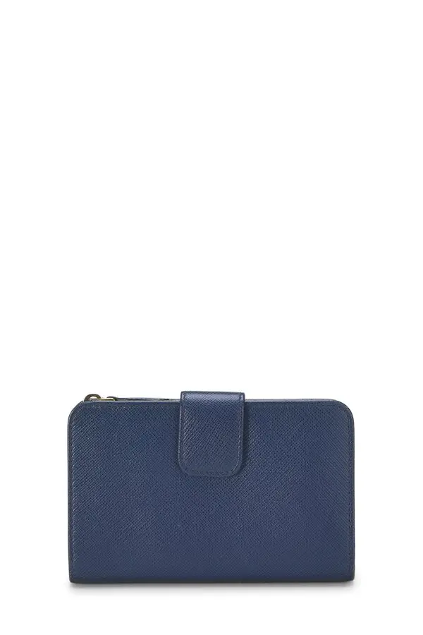 Prada Saffiano Compact Wallet
