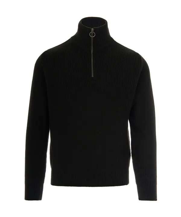 Paul & Shark Half-zip Knitwear - Black