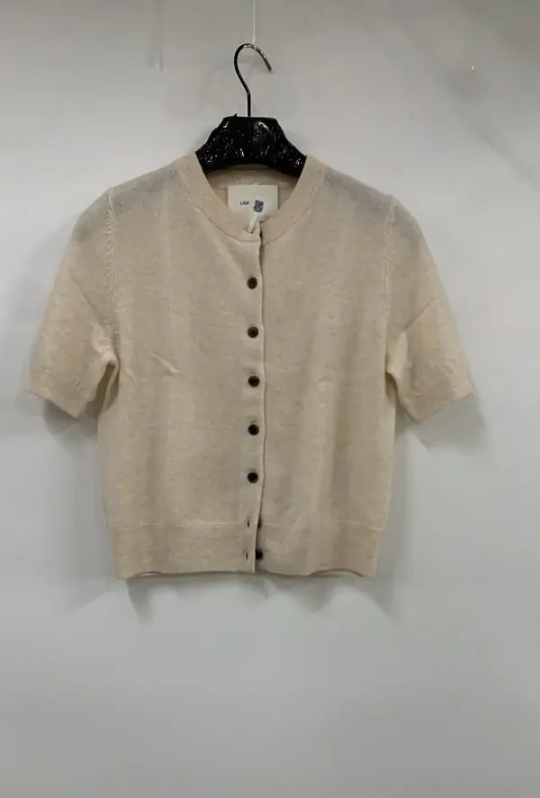 LISA YANG Marene Short-sleeve Cardigan