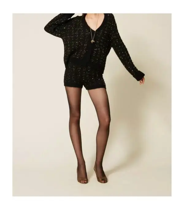 TWINSET Jacquard-knit Shorts