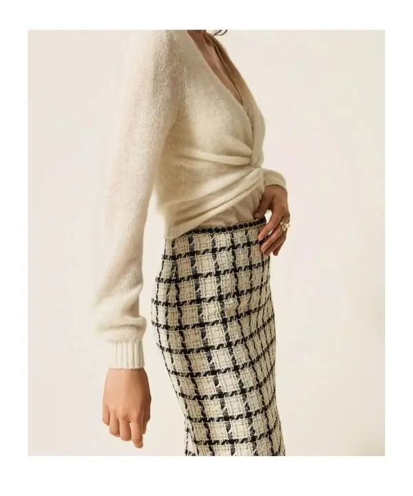 TWINSET Reversible Knit Shrug With V-neck And Round Neck