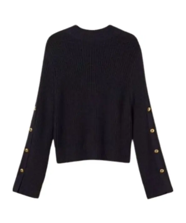 TWINSET Knit Top With Button Detailing