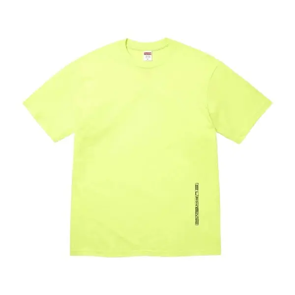 Supreme Ss26 Supper T-shirt - Bright Yellow