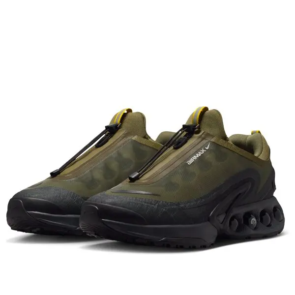Nike Max Dn Roam Sneakers - Medium Olive/black/bright Citron
