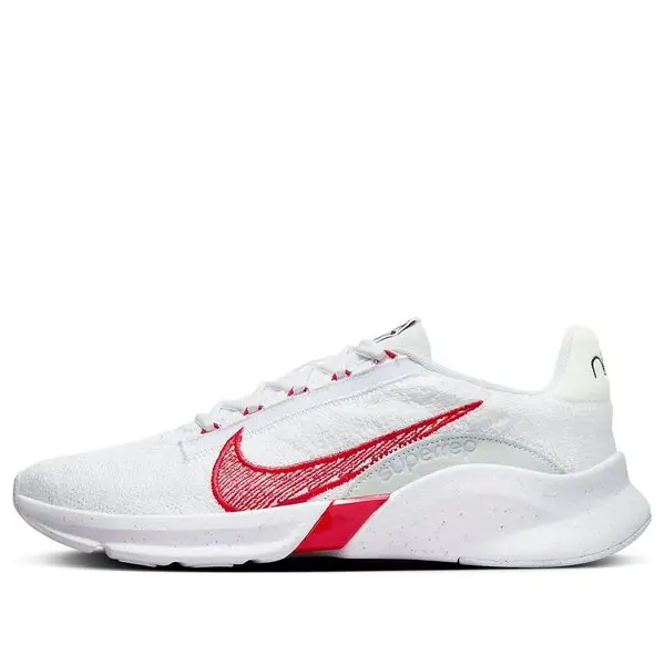 Nike Superrep Go 3 Flyknit 'next Nature' Sneakers - White/red