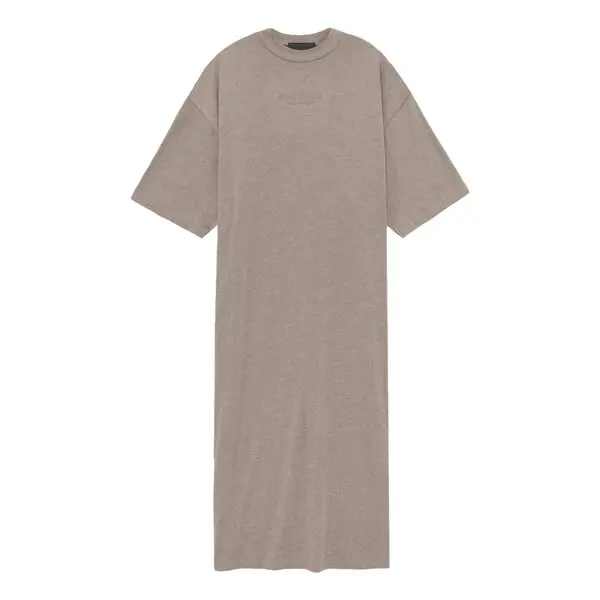 Fear Of God Fw23 3/4 Sleeve Dress - Core Heather