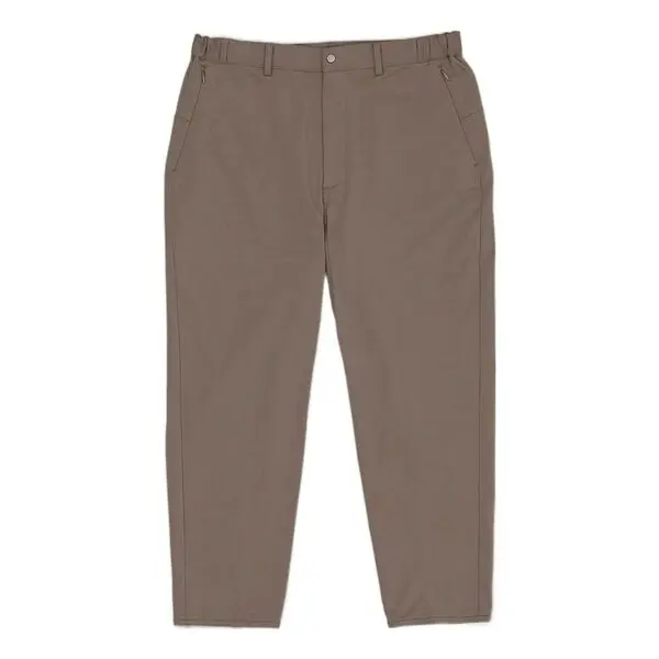 NEW BALANCE Met24 Slim Tapered Fit Trousers - Mushroom