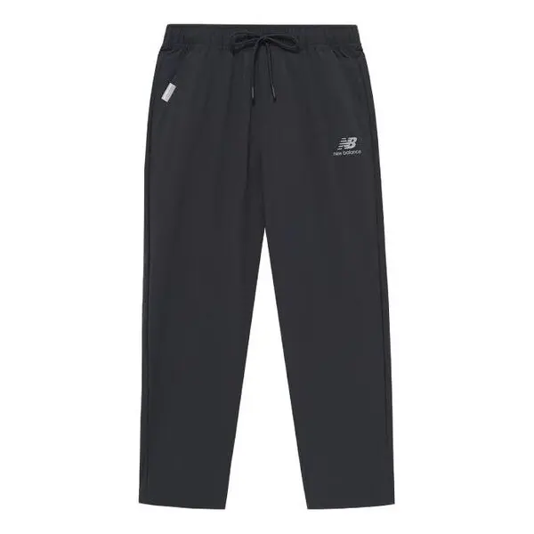 NEW BALANCE Logo Knit Slim Pants Asia Sizing - Black
