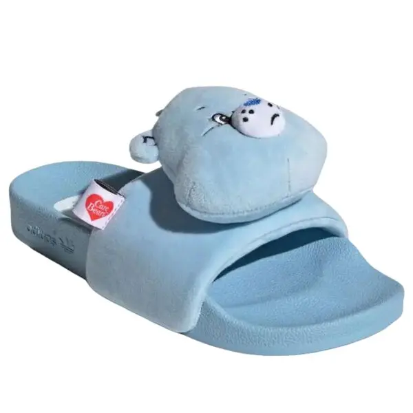 Adidas X Care Bears Adilette Slides - Blue