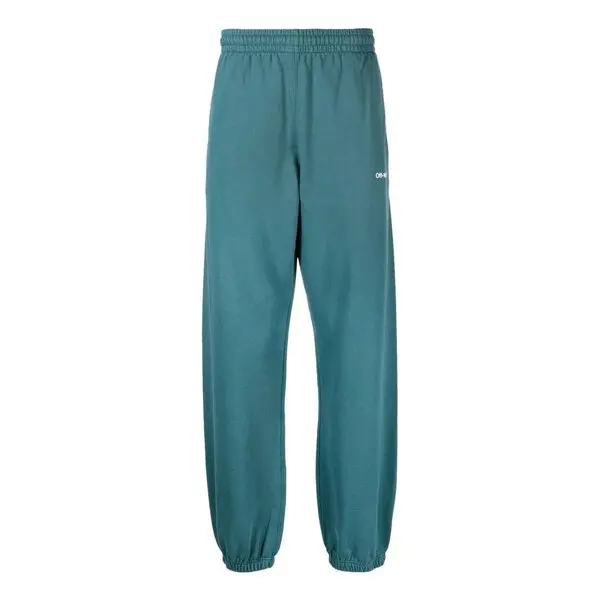 Off-White Chain Arrow Slim Sweatpants 'duck - Green