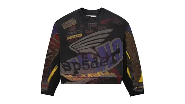 SP5DER Trompeloeil Crewneck Sweatshirt
