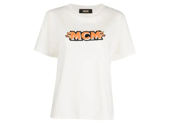 Mcm Flame Logo T-shirt