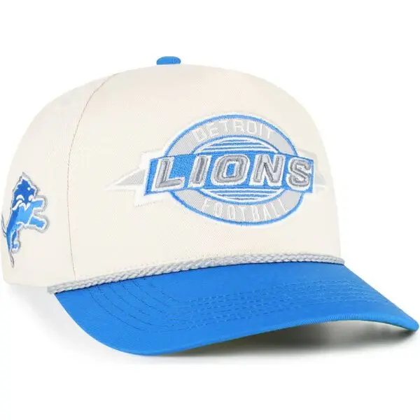'47 47 Detroit Lions Two-tone Hitch Adjustable Cap - Natural