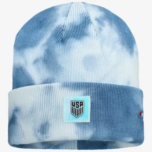 FAN INK Usmnt Psychedelic Tri-blend Cuffed Knit Hat - Blue