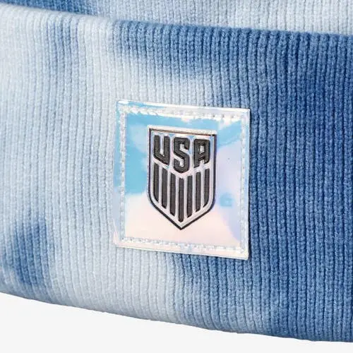 FAN INK Usmnt Psychedelic Tri-blend Cuffed Knit Hat
