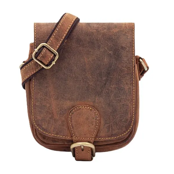 LLOYD BAKER Loni Distressed Leather Crossbody Bag