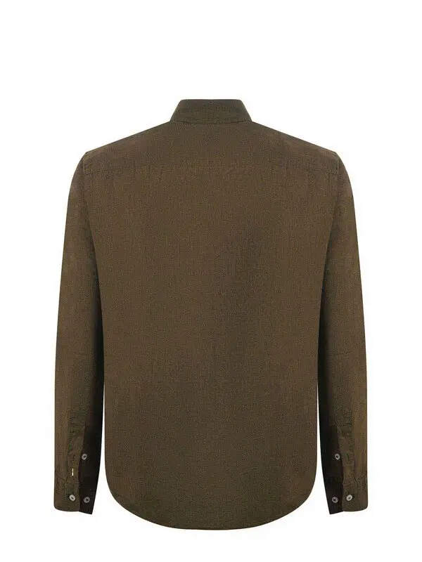 Hugo Boss Button-up Curved Hem Shirt