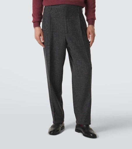 Brunello Cucinelli Checked Suit