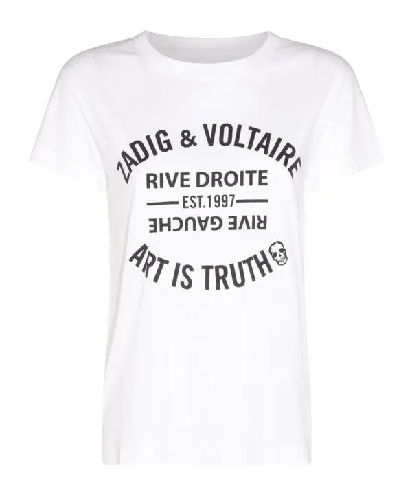 Zadig&Voltaire Art Is Truth" T-shirt - White