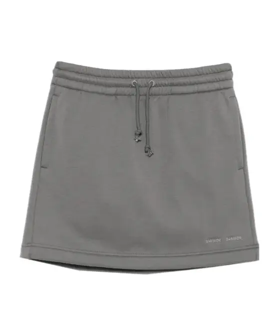 SAMSOE SAMSOE Drawstring Mini Skirt