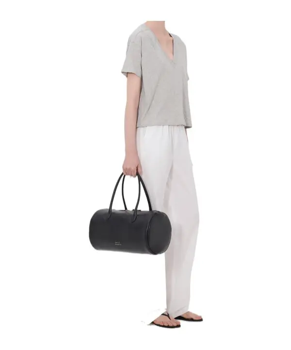 Loulou De Saison V-neck Cropped T-shirt