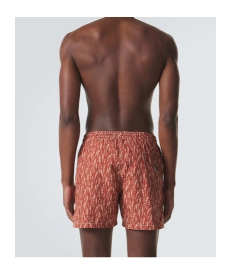 Canali Printed Swim Trunks