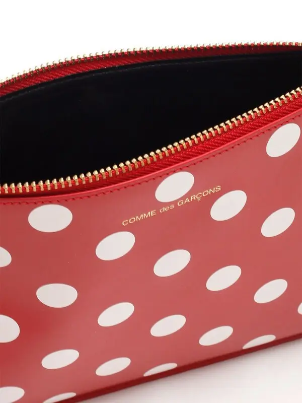 Comme Des Garçons Wave Spot Pattern Handbag