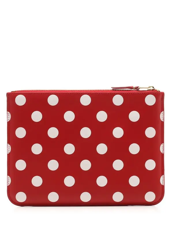 Comme Des Garçons Wave Spot Pattern Handbag