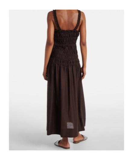Tory Burch Smocked Midi Dress