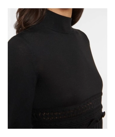 Alaïa Crinoline Wool Minidress