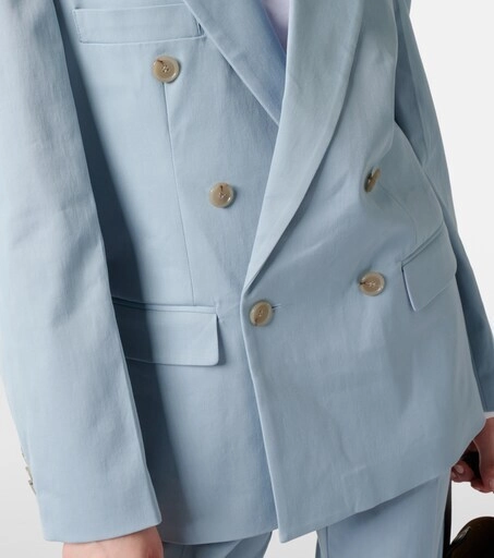 Plan C Oversized Cotton-blend Blazer