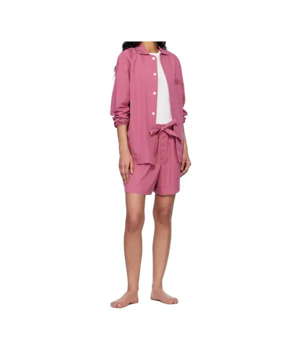 TEKLA Drawstring Pyjama Shorts