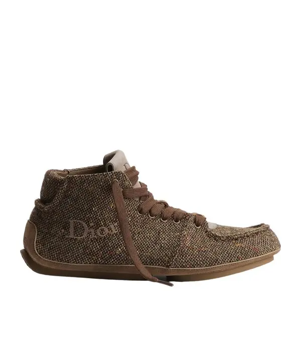 Dior Roadie Lace-up Boot - Brown