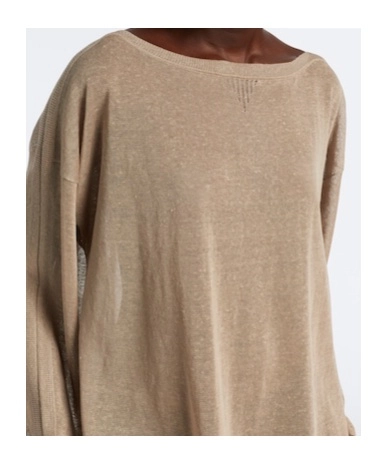Alaïa Semi-sheer Linen And Silk Dress