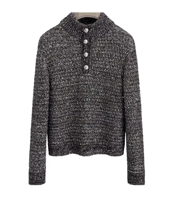 Dior Trucker Sweater - Grey