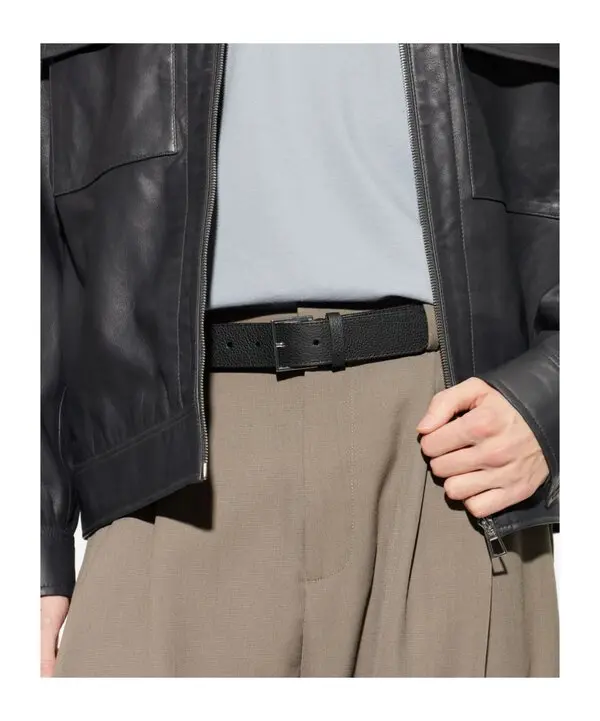 Paul Smith Signature Stripe Leather Belt