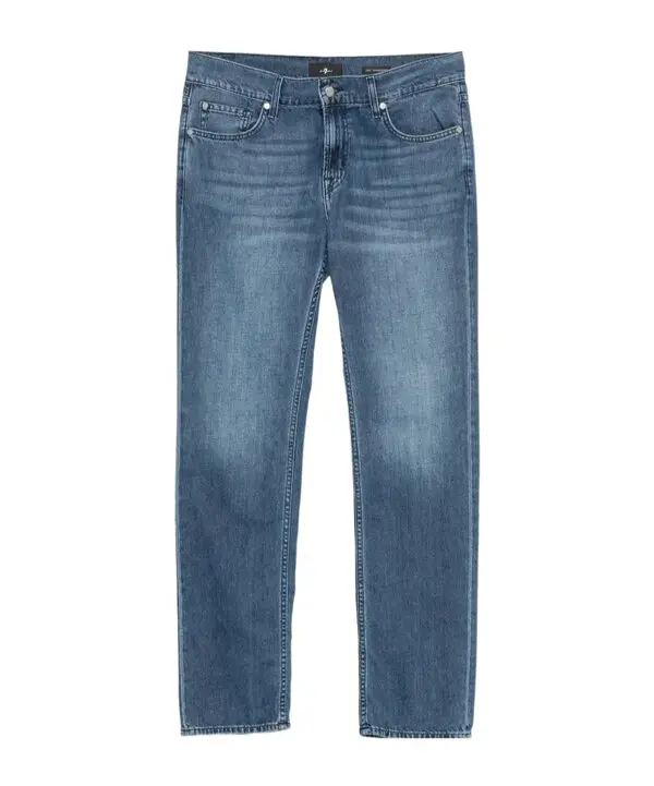 7 For All Mankind Faded-effect Jeans