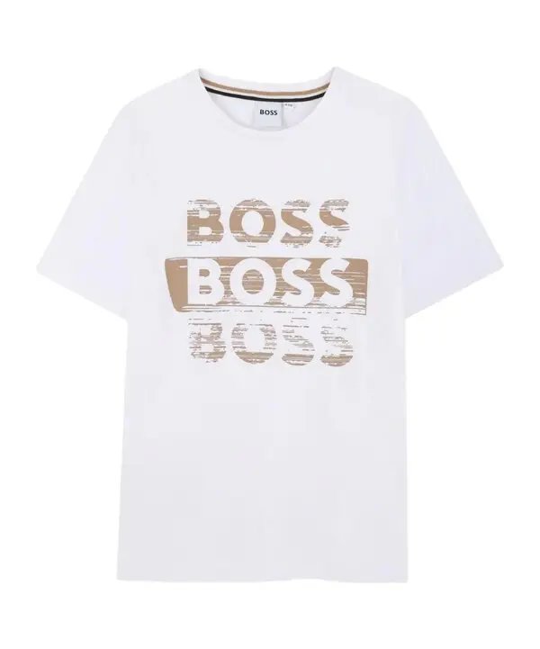 Hugo Boss Short Sleeve T-shirt - White