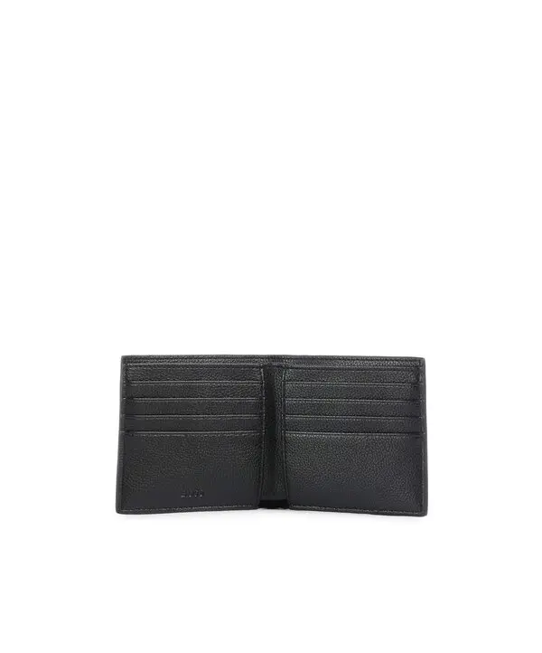 Hugo Boss Logo Embossed Bi-fold Wallet