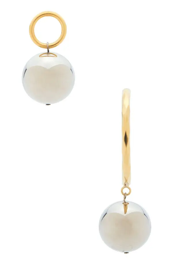 Isabel Marant Étoile Asymmetric Hoop Earrings