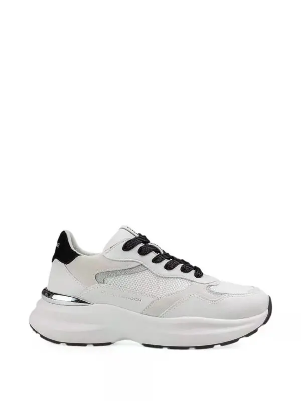 CRIME LONDON Faith Leather Sneakers