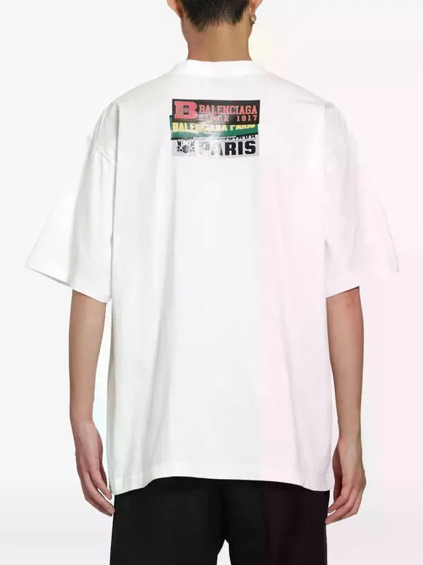 Balenciaga Bumper Stickers Medium Fit T-shirt