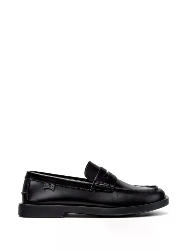 Camper Don Leather Loafers - Black