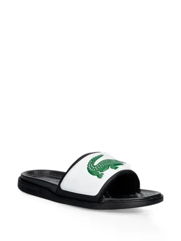 Lacoste Logo Appliqué Slides