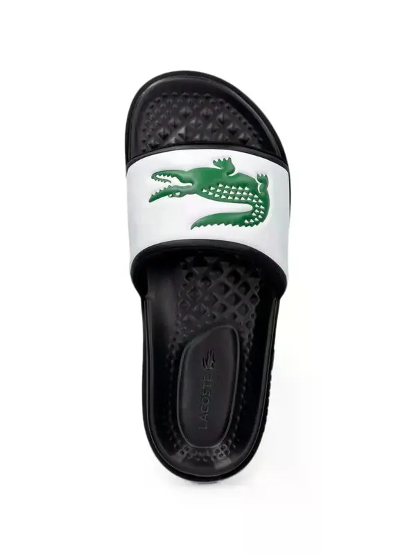Lacoste Logo Appliqué Slides