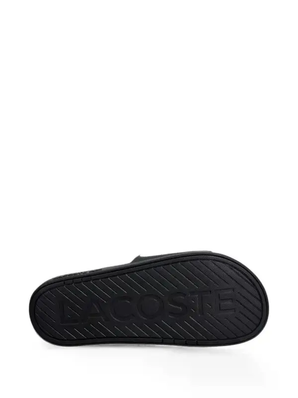Lacoste Logo Appliqué Slides