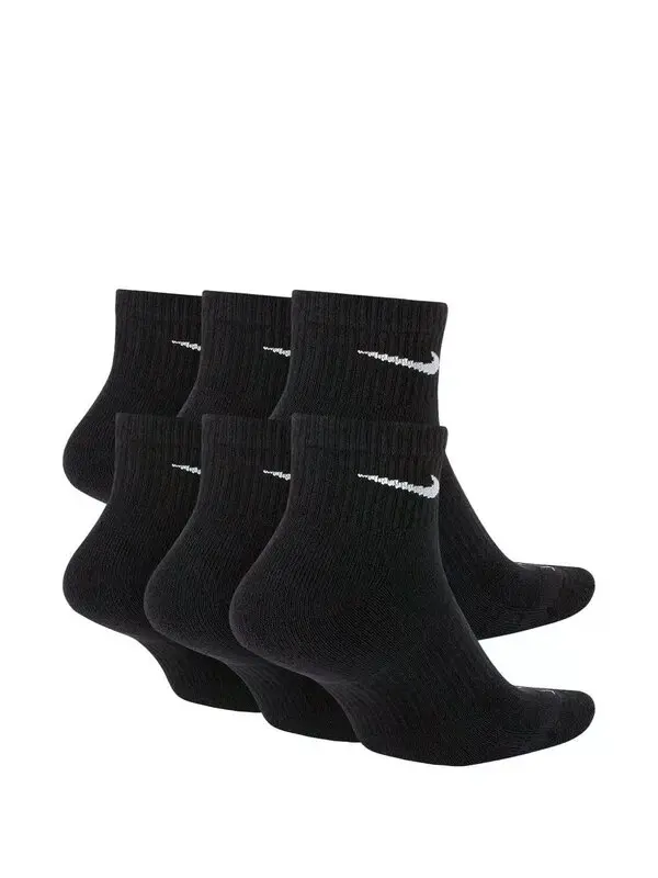 Nike Everyday Plus Cushion Cotton Ankle Socks - Black