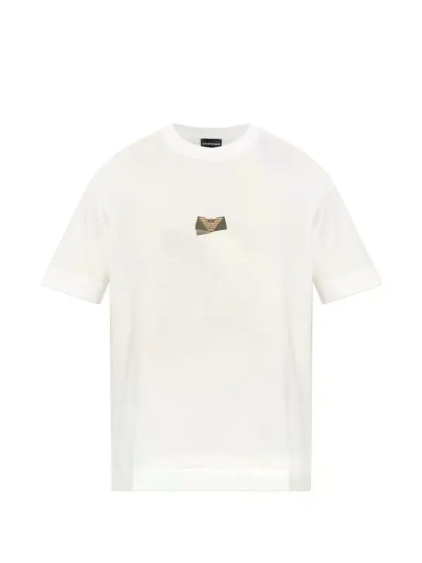 Emporio Armani Logo-patch Short-sleeve T-shirt