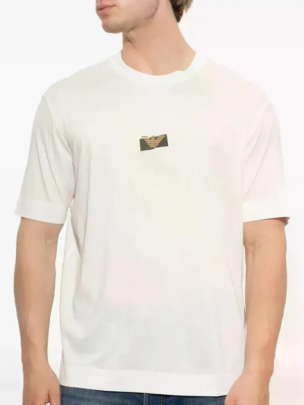 Emporio Armani Logo-patch Short-sleeve T-shirt